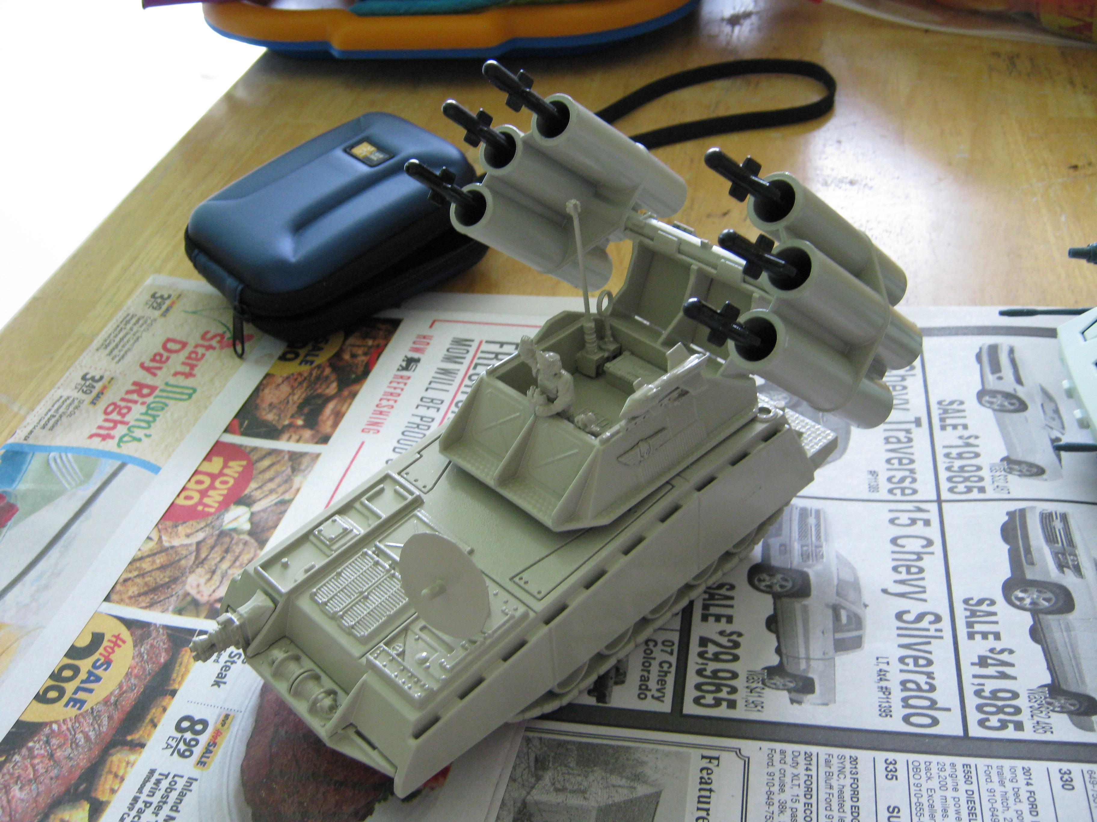 Anti Aircraft Armadillo Conversion Gi Joe Tank Toy Armadillo Continued Gallery